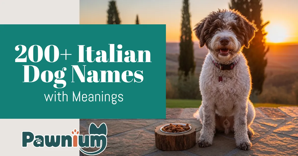 200+ Italian Dog Names With Meaning (A - Z) List - Pawnium.com